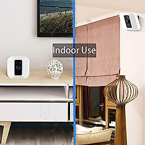 Silicone Covers Skins for Blink XT/XT2 Security Camera,Silicon Case for Blinks Home Security - Anti-Scretch Protective for Full Protection - Indoor Outdoor Best Home Accessories (3 Pack White)