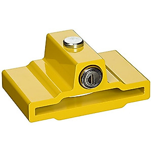 CT Johnson Enterprises (TCL3-YL) Deadbolt Blockhead Trailer Coupler Lock