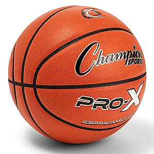 Champion Sports Pro-X Composite Microfiber Basketball - Intermediate Size 6 - 28.5"