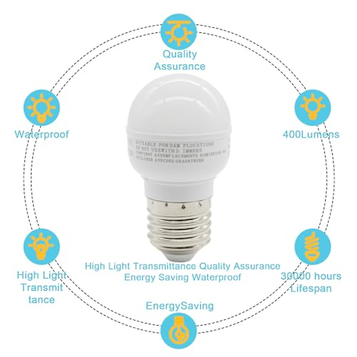 W11216993 W10820003 W11125625 Compatible With Whirlpool Refrigerator LED Bulb