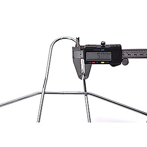 Quality Hangers 30 Extra Heavy Duty Anti Theft Security Metal Coat Hanger Suit Hangers with Polished Chrome, Supports 200LB, Closed Loop Coat Hangers (30)