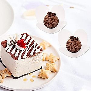 DOITOOL 200pcs Truffle Wrappers Paper Chocolate Candy Cups Truffle Liners Truffle Cups for Baby Shower Bridal Shower Birthday Party Wedding