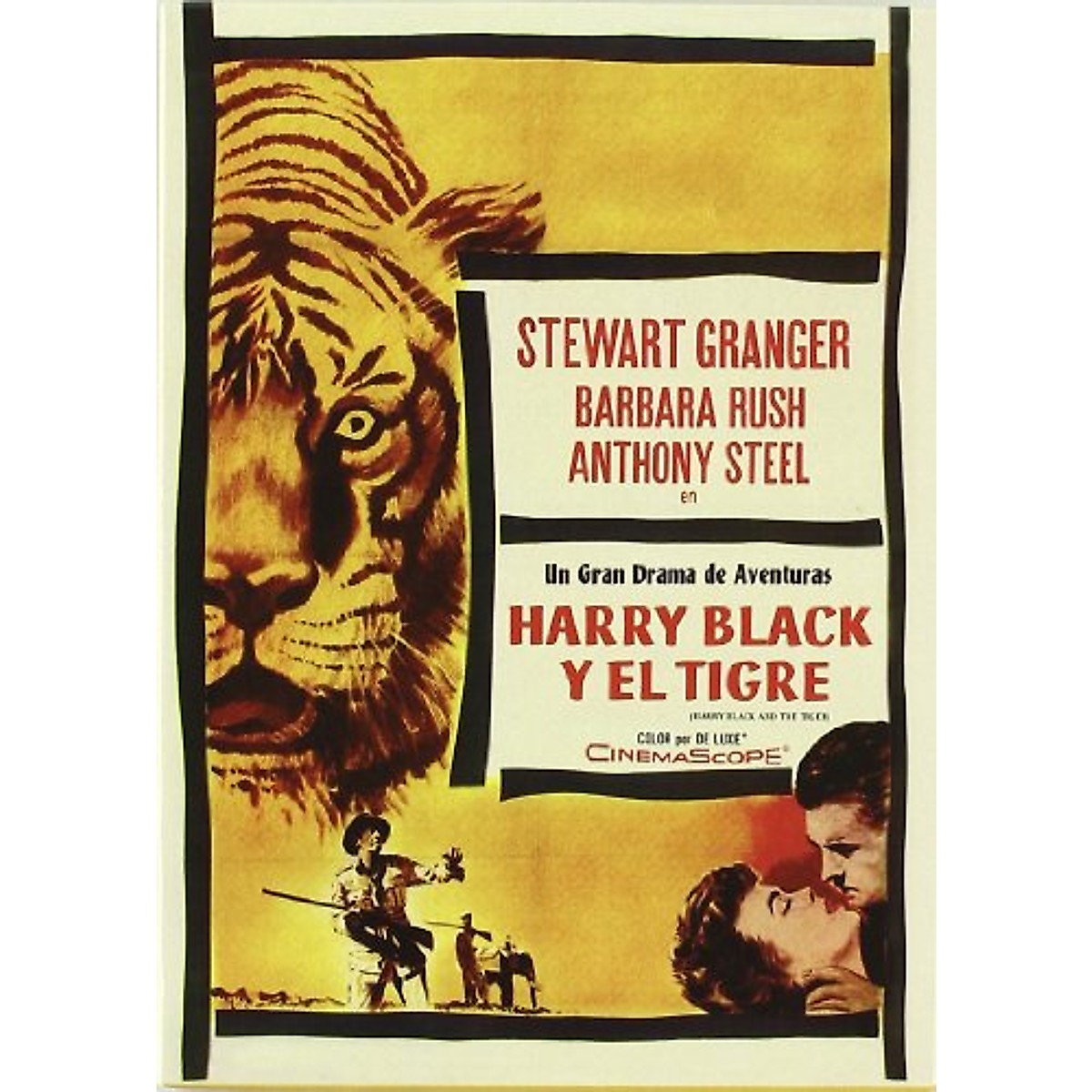 Harry Black and the Tiger ( Harry Black ) ( Harry Black & the Tiger ) [ NON-USA FORMAT, PAL, Reg.2 Import - Spain ]