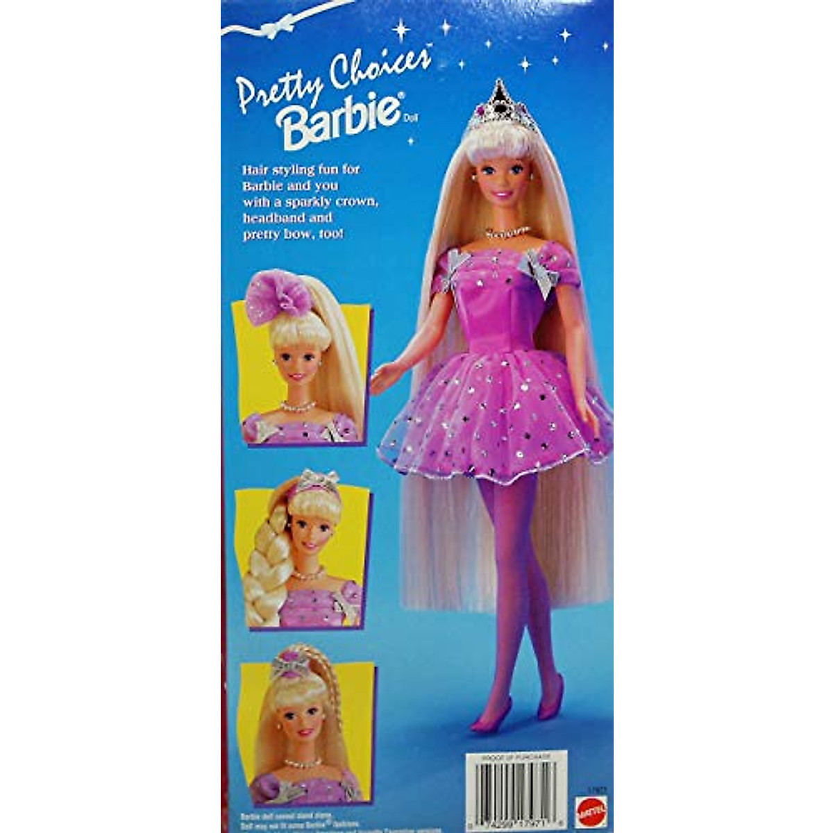 Pretty Choices Barbie Doll Pink Long Hair