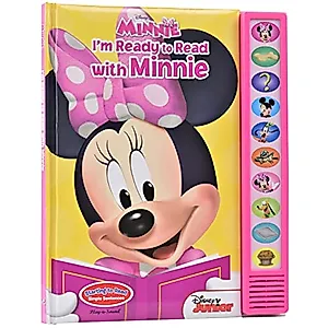 Disney Minnie Mouse - I'm Ready to Read with Minnie Sound Book - PI Kids