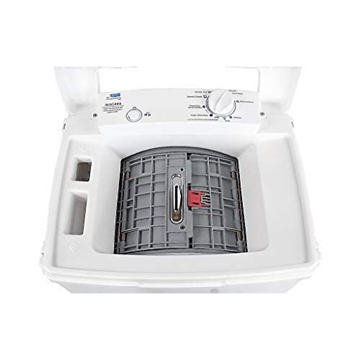 The Laundry Alternative Niagara Portable, Family Size Capacity, Compact European Style Washing Machine (No Spin Cycle)