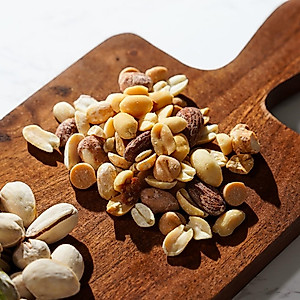 Broadway Basketeers Thank You Nuts Gift Basket - Assorted 6 Gourmet Variety Nuts, Trail Mixes, Sweets Snack Food Box, Healthy Gifts, Men & Women, Teacher, Corporate, Employee Appreciation