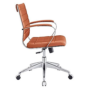 Modway Jive Office Chair, Mid Back, Terracotta