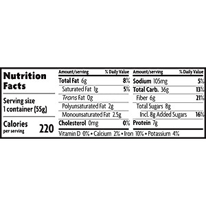 Nature's Path Organic Maple Pecan Oatmeal, 2 oz (Pack of 12), Non-GMO