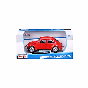 Maisto 1:24 Scale Volkswagen Beetle Diecast Vehicle (Colors May Vary)