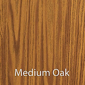 Correll 30"x60" Econoline Training & Computer Table, Medium Oak Melamine Top, Desk Height Office Work Station, All Steel Frame (WS3060M-06)