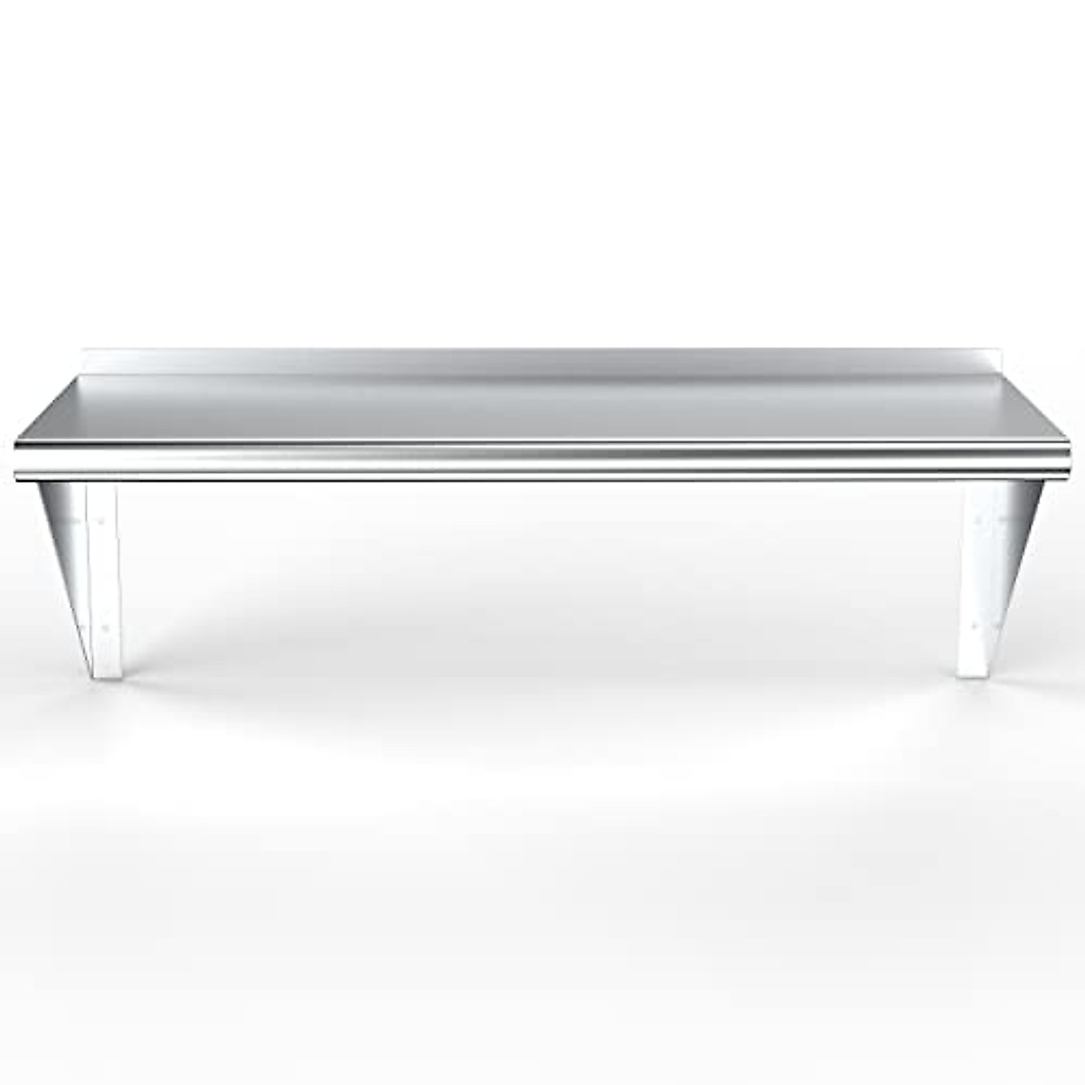 AmGood 14" X 36" Stainless Steel Wall Shelf | Metal Shelving | Garage, Laundry, Storage, Utility Room | Restaurant, Kitchen | Food Prep | NSF Certified