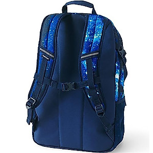 Lands' End Kids' ClassMate Medium Blue Galaxy Space