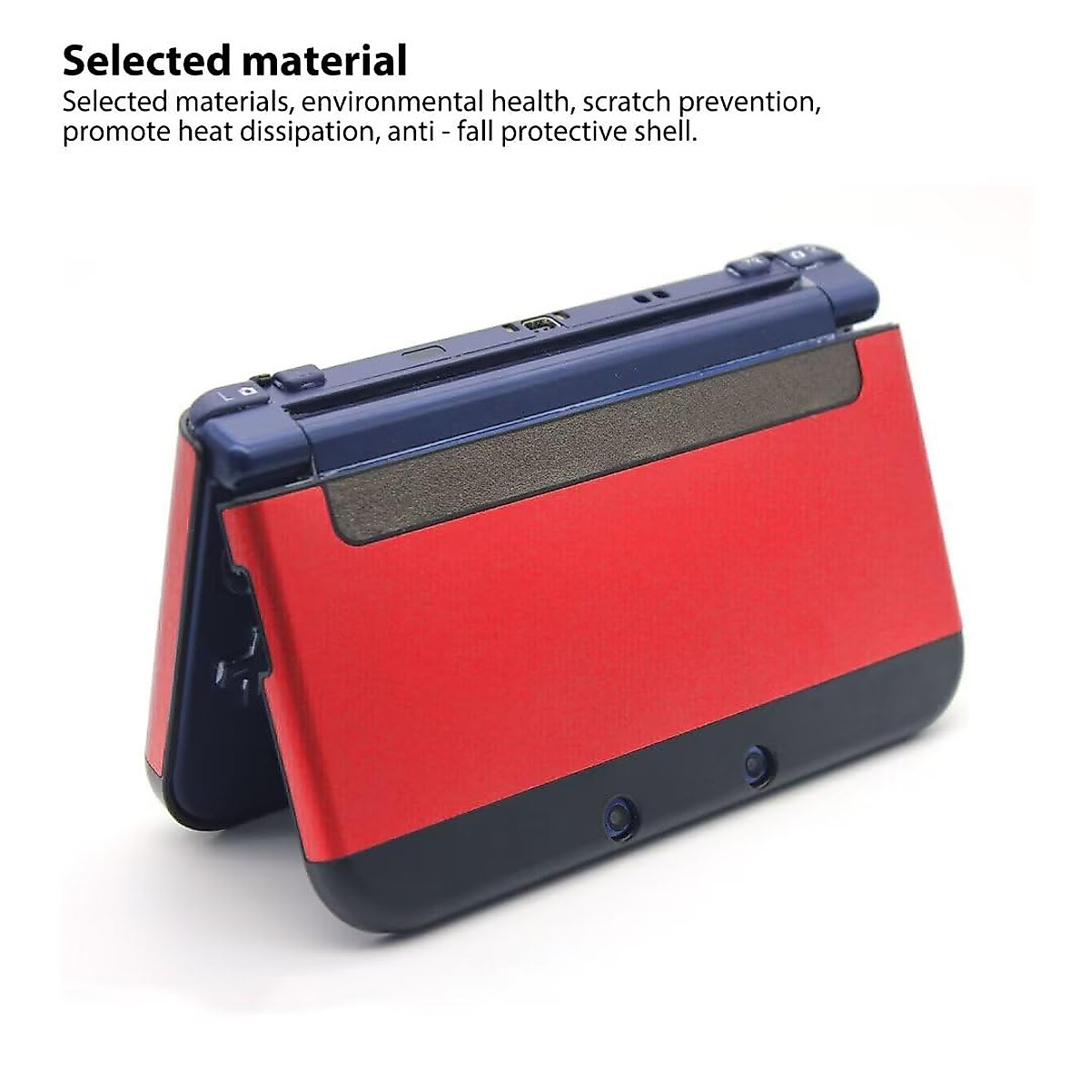 Red Shockproof Protector Case Cover Hard Shell Skin for Nintendo New 3DS XL LL (2015 Model) ONLY