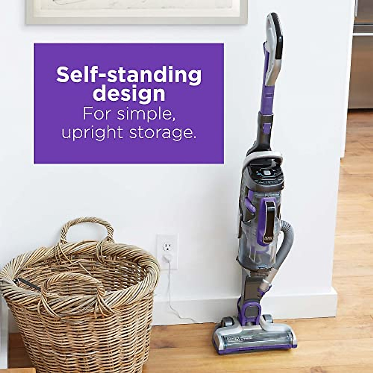 BLACK+DECKER HCUA525JP Cordless 2-in-1 Stick Vacuum, Powerseries Pro 20V Pet Vacuum, Purple
