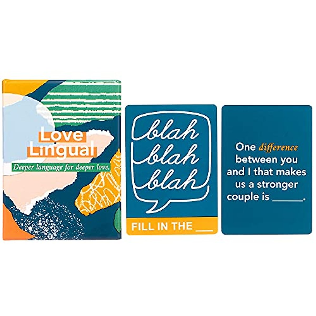 Love Lingual Level 2: Card Game - Deeper Language for Deeper Love - 150 Conversation Starter Questions for Couples - to Explore & Deepen Connections with Your Partner - Date Night & Relationship Cards