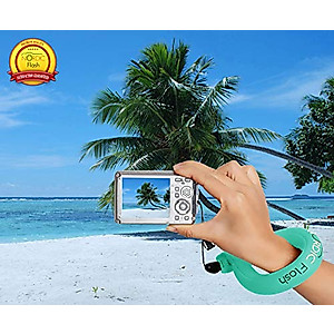 Nordic Flash Waterproof Camera Float - Pack of 2 - Turquoise & Purple