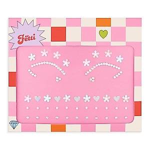 xo, Fetti Flower Eye Face Gems - 1 Set | Rhinestone Birthday, Crystal Bachelorette Party, Rave, Festival