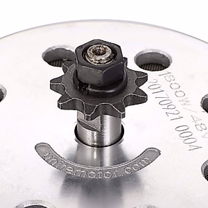 TDPRO 48V 1800W Brushless Electric Motor Controller Throttle Accelerator Pedal Set for Go Kart Scooter E Bike Motorized Bicycle ATV Moped Mini Bikes