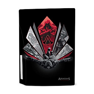 Head Case Designs Officially Licensed Assassin's Creed Leap Of Faith Graphics Matte Vinyl Faceplate Sticker Gaming Skin Decal Cover Compatible With Sony PlayStation 5 PS5 Disc Edition Console