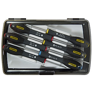 Stanley 0-65-492 Instrument set (6 piece), Black/Yellow