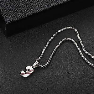 TLIWWF Inspiration Baseball Jersey Number Necklace Stainless Steel Charms Number Pendant for Boys Men (3)