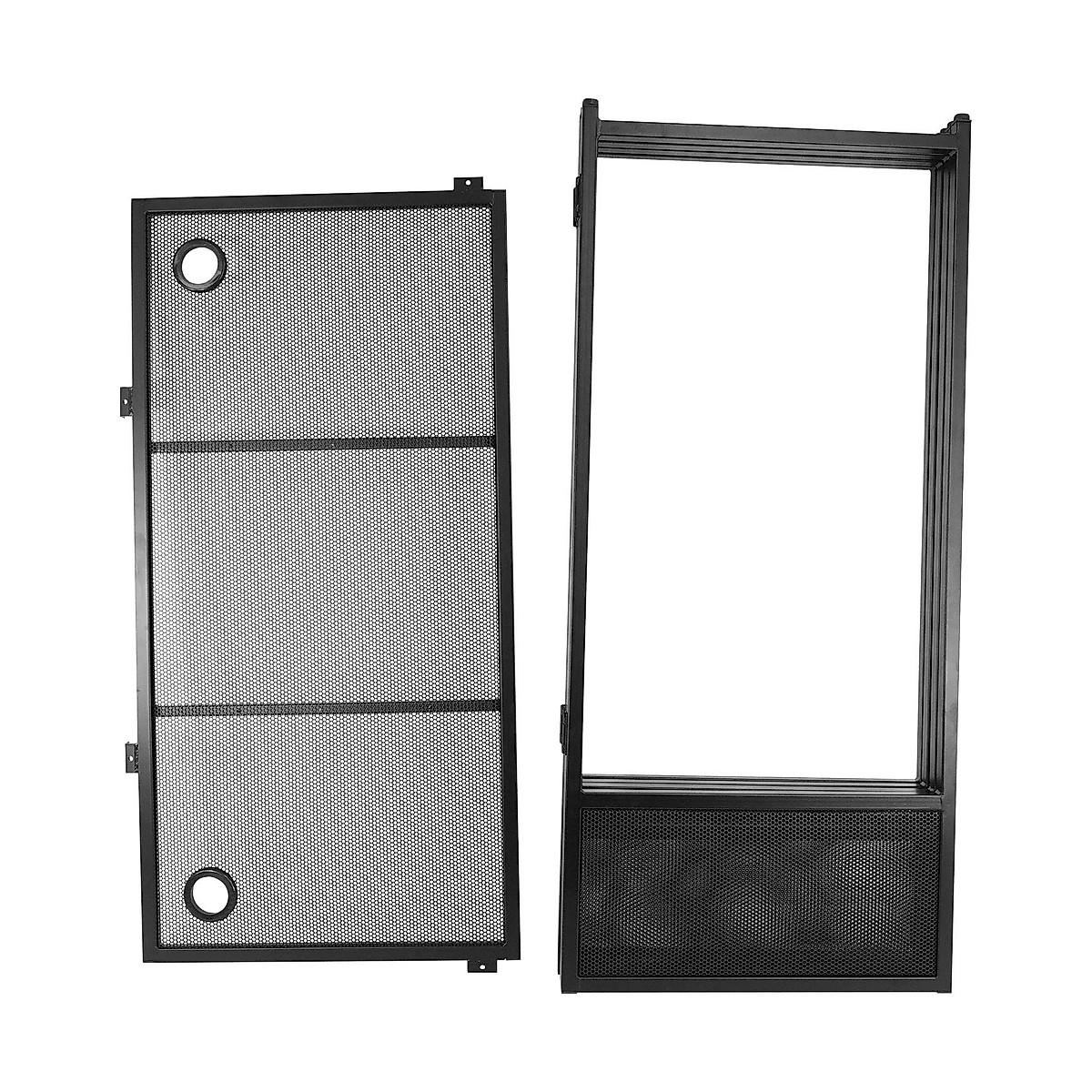 Rockville ROCKBOOTH Outdoor Backyard Party Pro DJ Booth Facade+2 Scrims+2 Lights