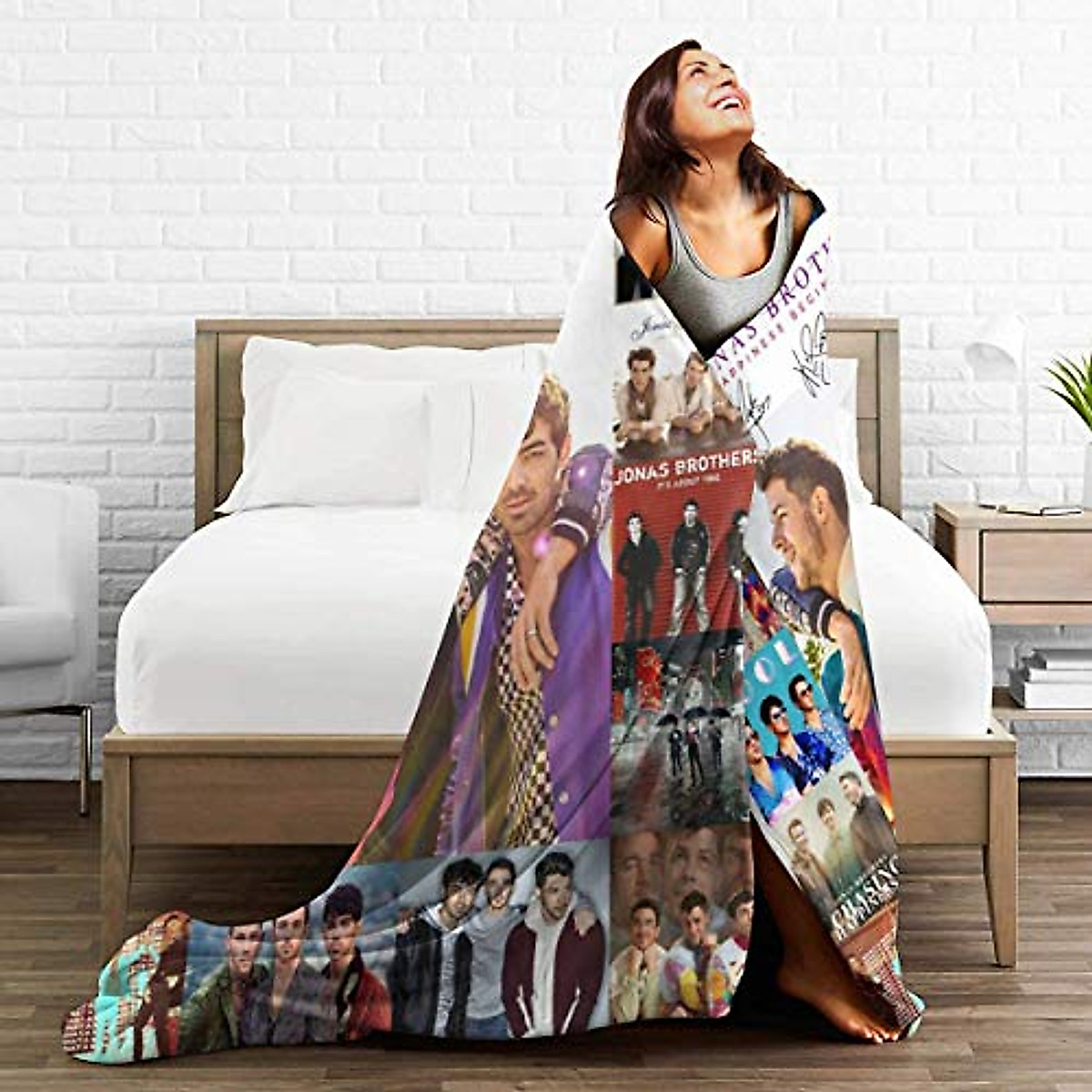 Blanket Soft Throw Blanket Flannel Lightweight Summer Fuzzy Thin Blanket