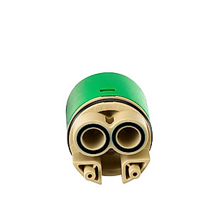 Belanger FC9M5 35mm Ceramic Faucet Cartridge - Single-Lever Cartridge Without Limiter, Bathroom Sink Faucets & Parts for Home Shower Handle Repair and Improvement, for Robinets & Belanger Faucets