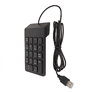 GLOGLOW Numeric Keypad, Plug and Play Wired Numeric Keypad 18 Keys for Bench (2PCS), GLOGLOWzcptxygred-12