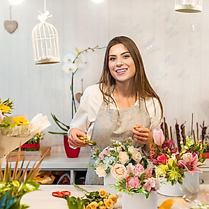 Tenceur 8 Pcs Round Gift Boxes with Lids for Presents Velvet Nesting Gifts Box Arrangements Flowers Boxes 4 Assorted Sizes with 1 Roll Ribbon for Valentine‘s Day Wedding Birthday Party(White)