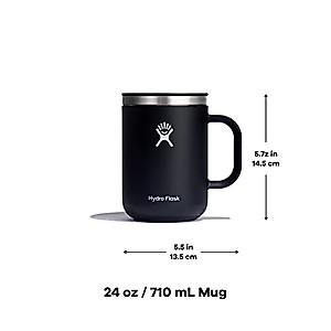 Hydro Flask Mug - Stainless Steel Reusable Tea Coffee Travel Mug - Vacuum Insulated, BPA-Free, Non-Toxic
