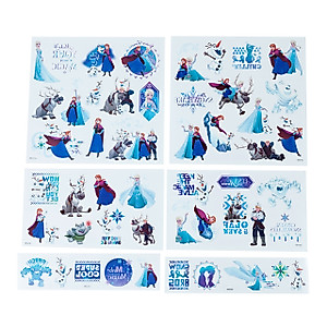 Savvi Disney Temporary Tattoos, Set of 50, Disney Frozen