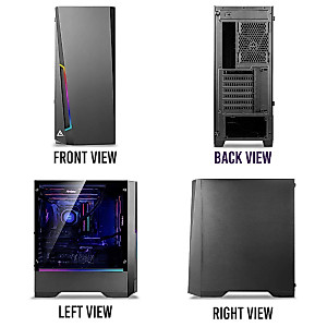Antec Dark Phantom DP501 ATX Mid Tower Gaming Case/ARGB Motherboard Sync/Tempered Glass