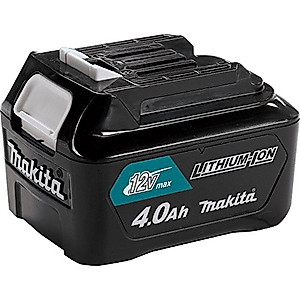 Makita BL1041B 12V max CXT Lithium-Ion 4.0Ah Battery, Black