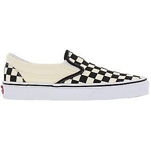 Vans Classic Slip On Black Off White Checkerboard VN-0EYEBWW Mens US 8