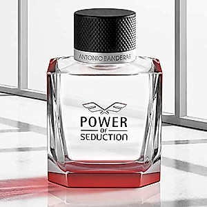 Banderas Power of Seduction - EDT for Men - Long Lasting, Masculine and Elegant Fragance - Ideal for Day Wear - 3.4 Fl Oz