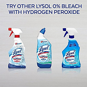 Lysol Toilet Bowl Cleaner Gel, For Cleaning and Disinfecting, Bleach Free, Ocean Fresh Scent, 24oz (Pack of 2)
