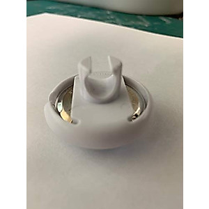 NW-Pro Stethoscope Clip Style Nurse Watch with Second Hand & 24 Hour Dial - White