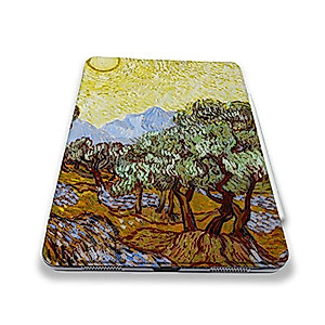 Van Gogh Olive Trees Case Compatible with All Generations iPad Air Pro Mini 5 6 11 inch 12.9 10.9 10.2 9.7 7.9 Plastic Fabric Cover Slim Smart Stand SN642 (8.3" Mini 6th gen)