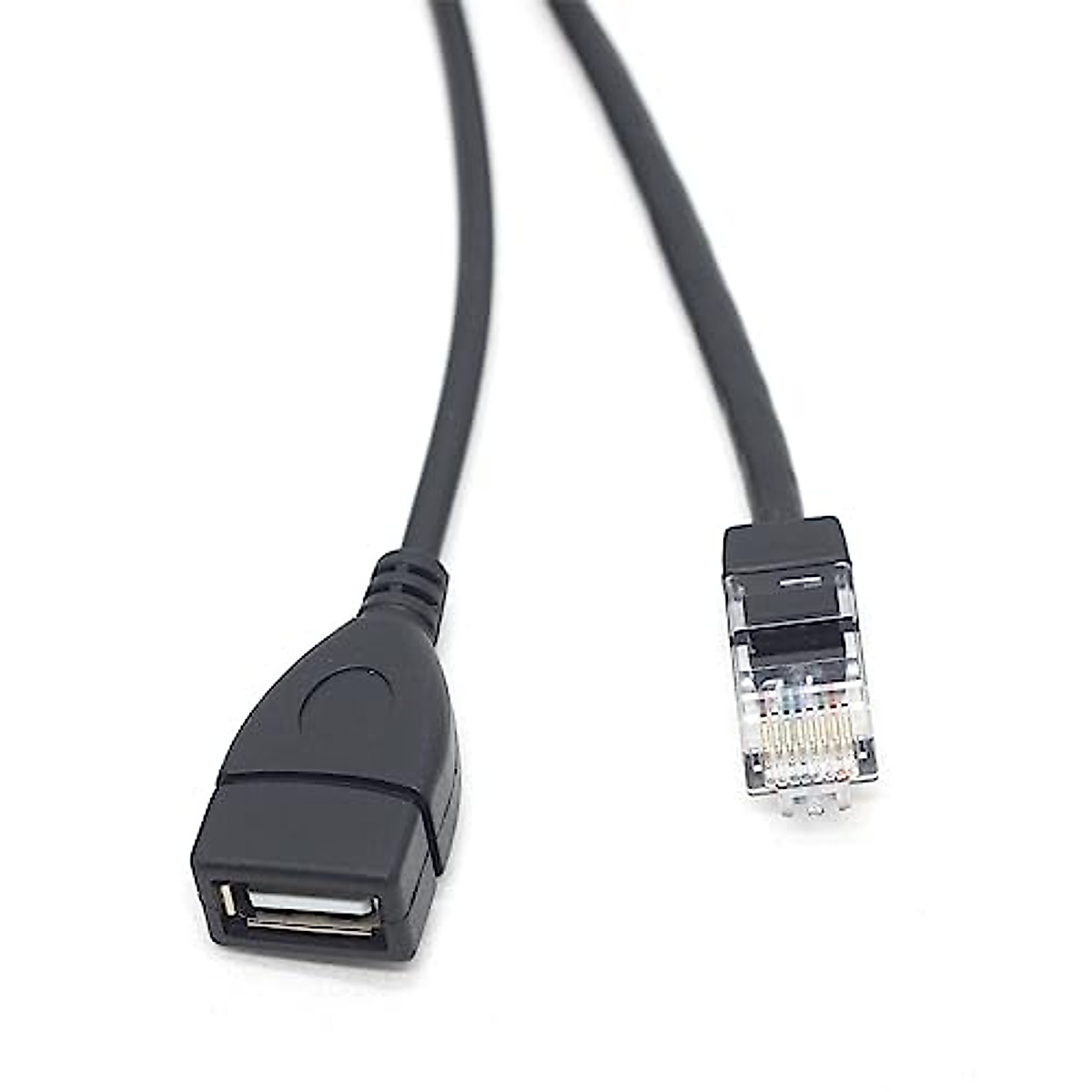 DSLRKIT Gigabit Ethernet Active PoE Splitter 48V to 5V 2.4A with USB Female Type A Port