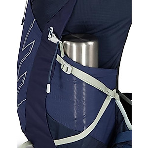 Osprey Talon 22L Men's Hiking Backpack with Hipbelt, Stealth Black, L/XL