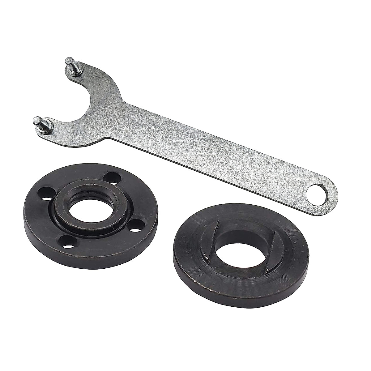 Angle Grinder Wrench Spanner Metal Lock Nut for Compatible with Dewalt Makita 193465-4 Bosch Black & Decker Ryobi