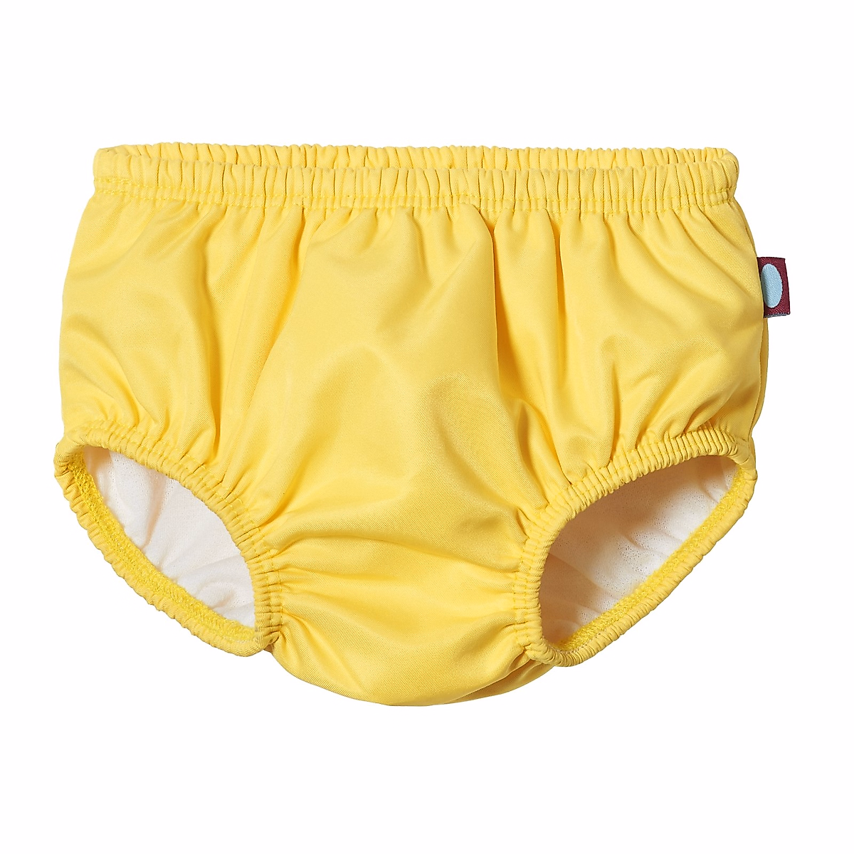 Made in USA Baby Girls and Boys Swim Diaper Cover Reusable Leakproof for Swimming Pool Lessons Beach, Yellow, 3-6 Months