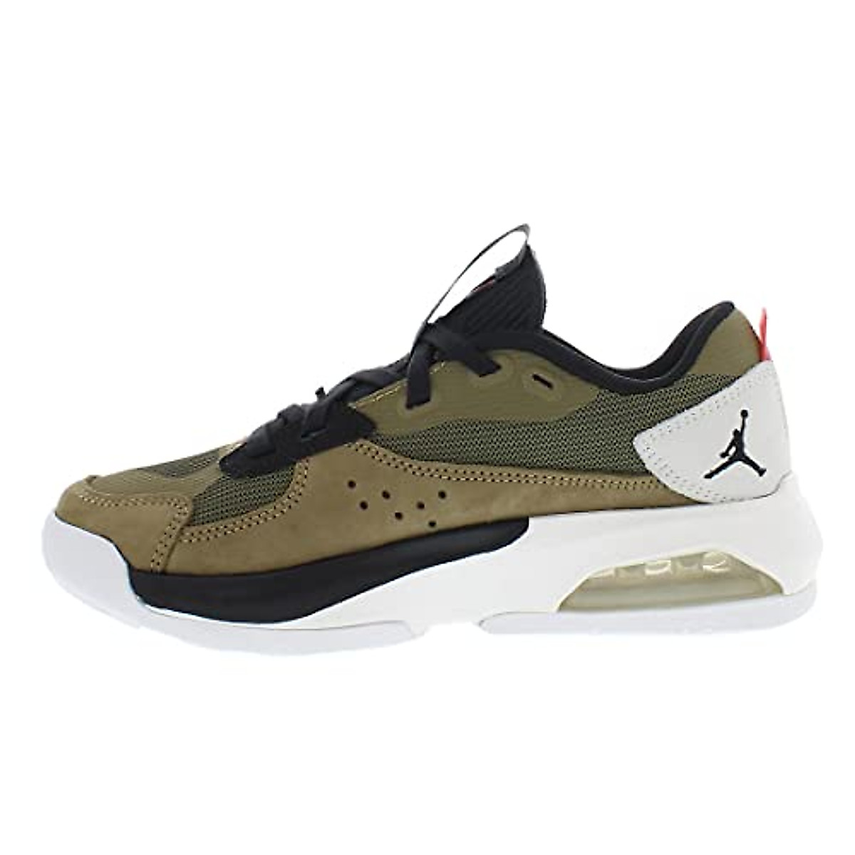 Nike Air Jordan 200E Womens Trainers DH7381 Sneakers Shoes (UK 3 US 5.5 EU 36, Medium Olive University red 261)
