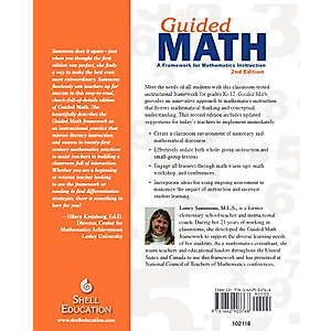 Guided Math: A Framework for Mathematics Instruction - Small group & whole group engagement strategies (2nd edition)