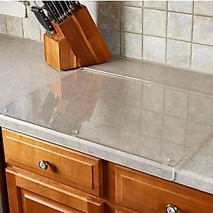 16 X 18" ACRYLIC CUTTING BOARD WITH COUNTER LIP