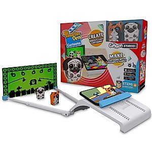 Toaster Pets Cartoons Studio kit | Quick, Easy and Collaborative Movie Maker Set for Girls and Boys