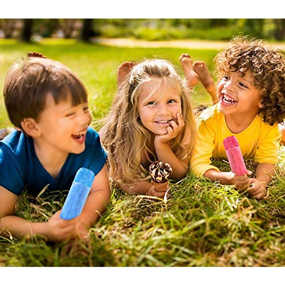 200 Pcs Popsicle Bags, Plastic Freeze Ice Pop Bags, Disposable Popsicle Bags with Funnel, Ice Candy Bags for Making Ice Pop, Yogurt, Ice Candy(3 x 10 In)