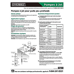 Everbilt jet/tank combo with six gallon tank